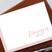 Personalized Stationery With Name in Calligraphy Script, Custom ...
