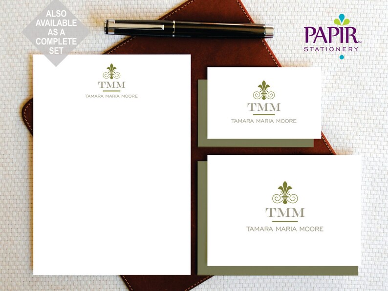 Personalized Notepad Name Initials Personalized - Etsy