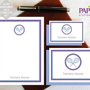 Personalized Notepad, TENNIS SEAL Stationary, Custom Personalized ...