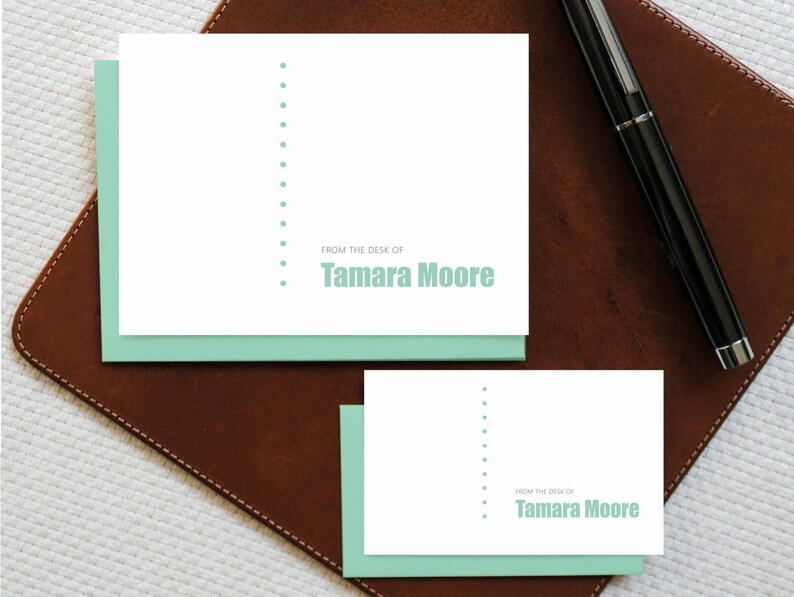 Personalized Stationery Note Cards and Notepad Monogrammed - Etsy