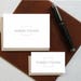 Personalized Stationery Set, NEO Monogrammed Note Cards and ...