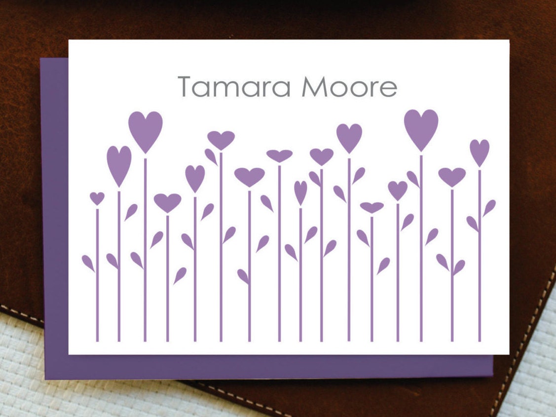 Personalized Note Cards Personalized Stationary For Teens | Etsy