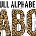 Retro Print Alphabet 26 Letters, PNG File, Sublimation, Digital ...