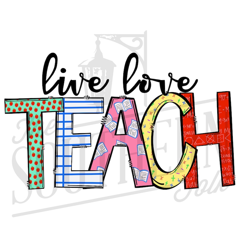 Live Love Teach - Etsy