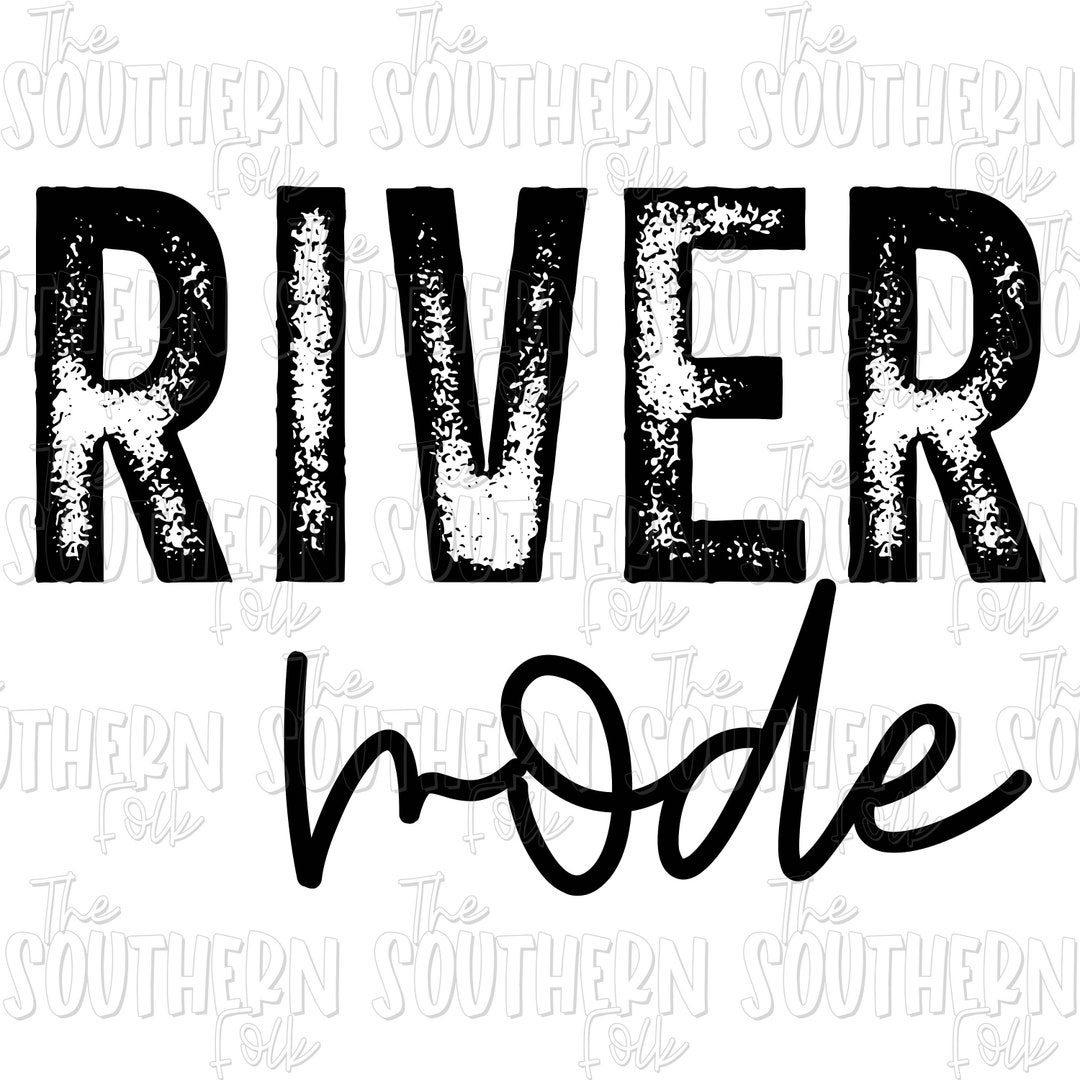River Mode PNG File, Sublimation Design, Digital Download, Sublimation ...