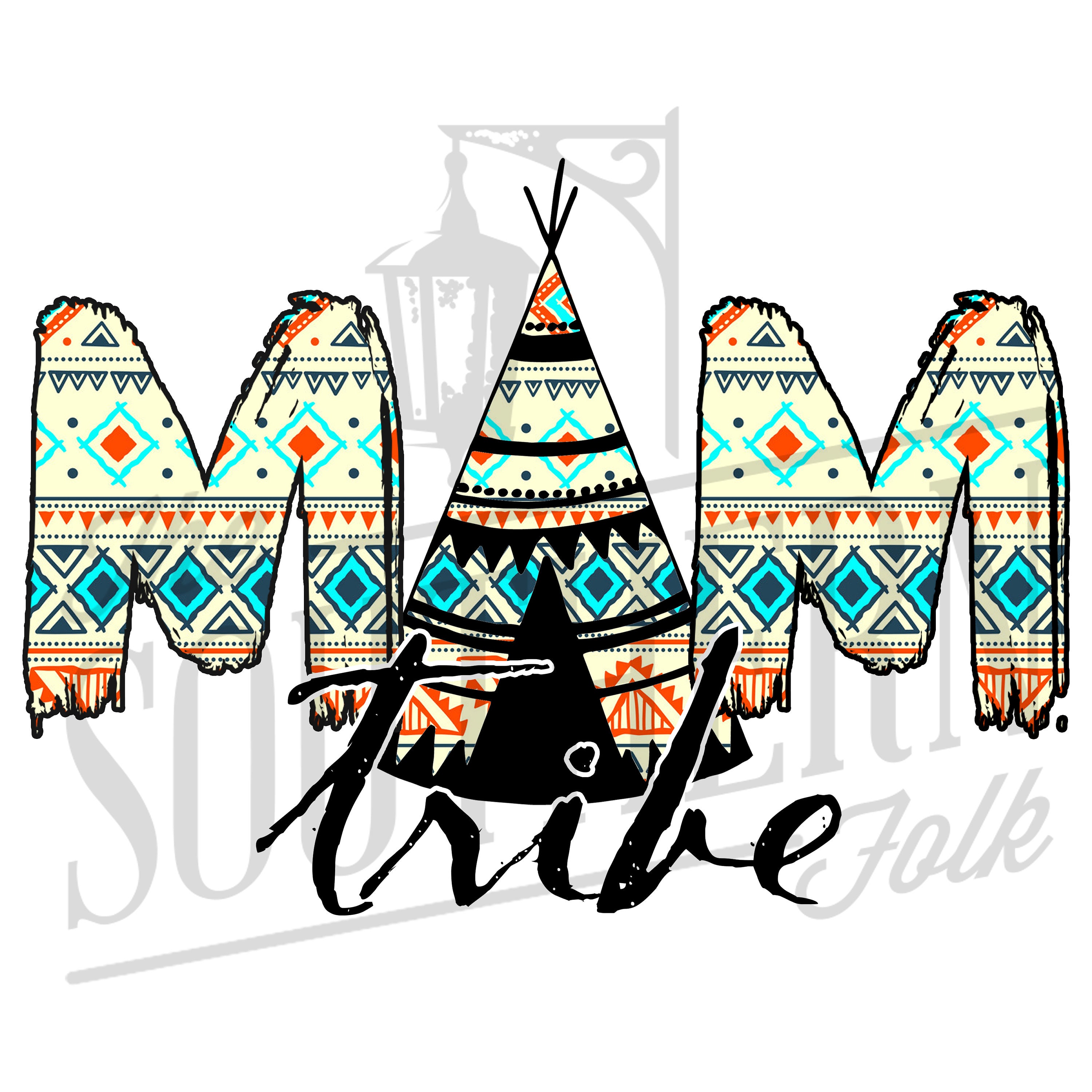 Mom Tribe Design PNG File - Etsy