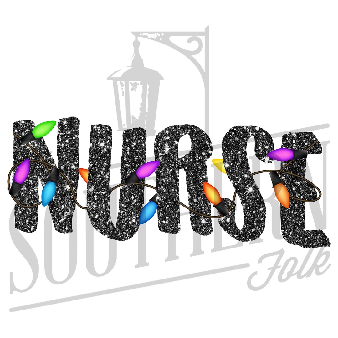 Christmas Nurse PNG File, Sublimation Design Download, Digital Download ...