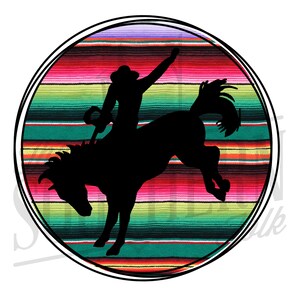 Cowboy Circle PNG File Sublimation Design Digital Download | Etsy