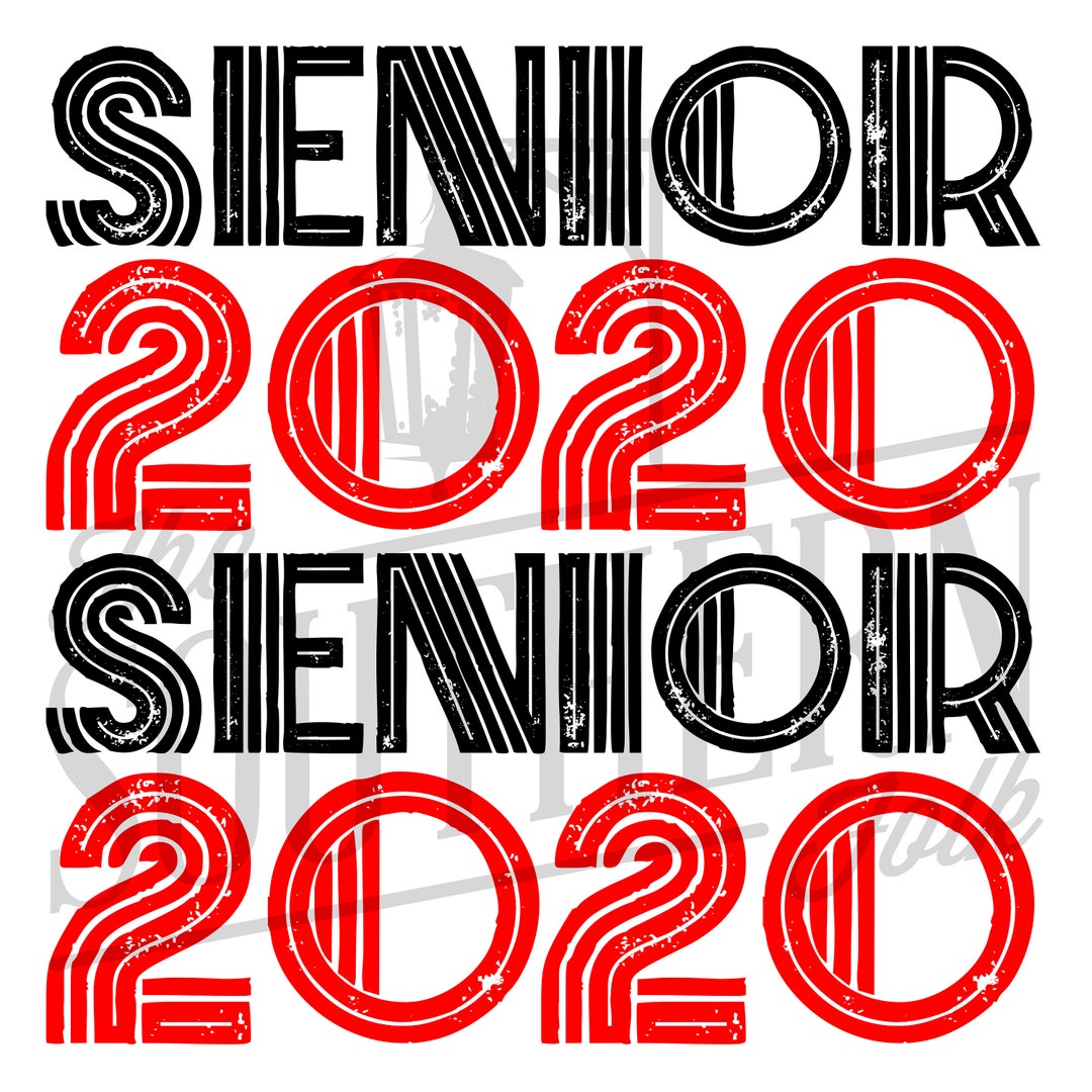 Retro Senior Red PNG File, Sublimation Design, Digital Download ...
