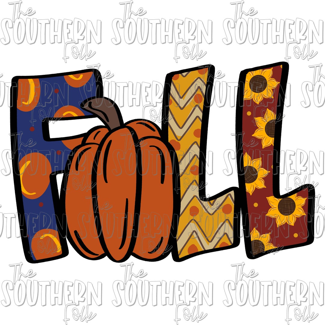 Fall Sublimation Design, PNG File, Digital Download, Sublimation ...