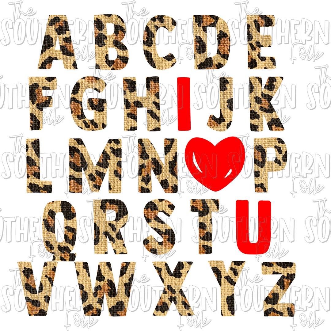 I Heart You PNG File, Sublimation Design, Digital Download, Valentine's ...