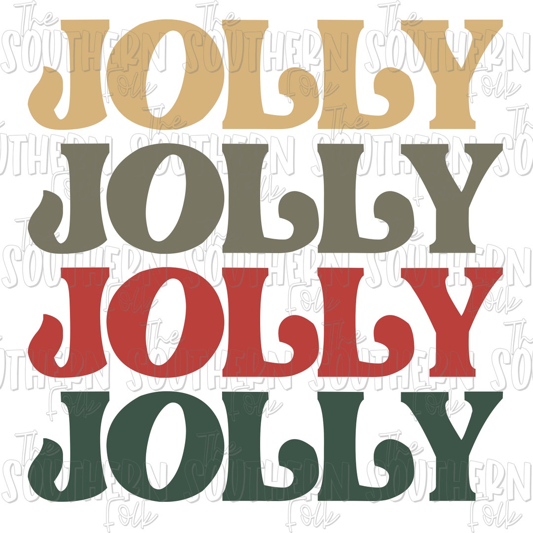 Jolly Sublimation Design, PNG File, Digital Download, Sublimation ...