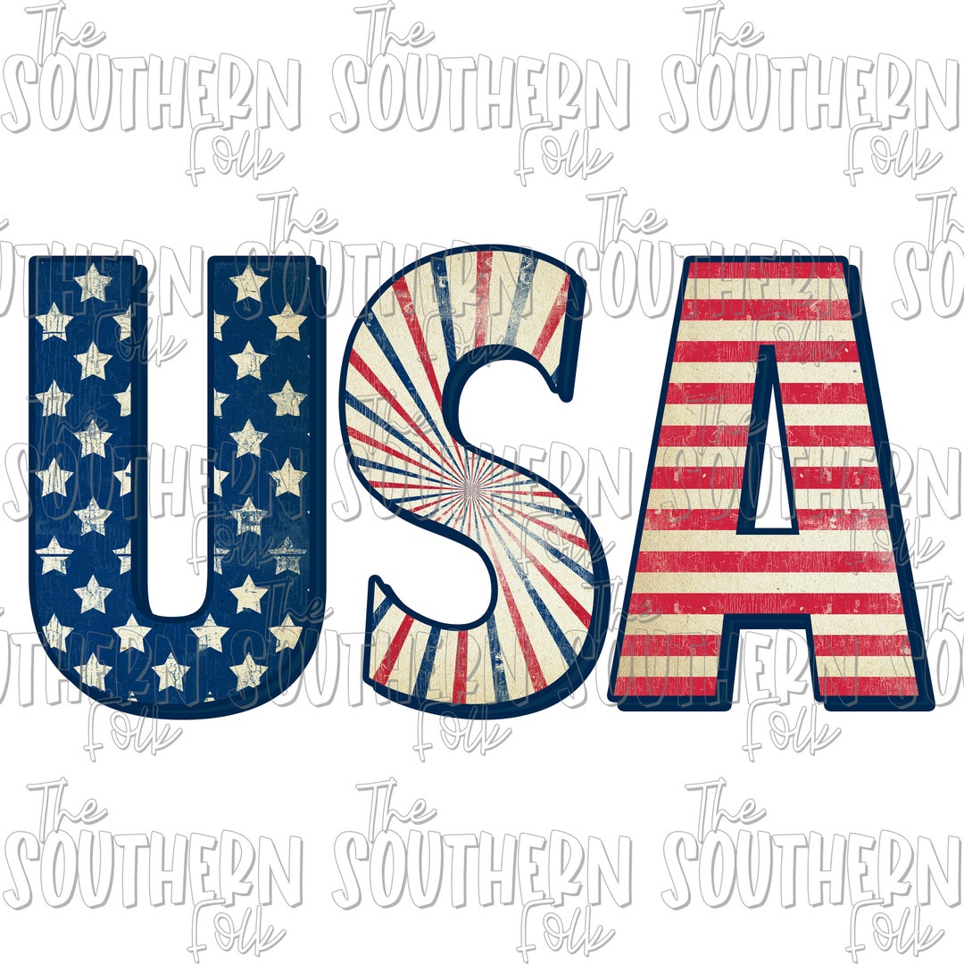USA PNG File, Sublimation Design, Digital Download, Sublimation Designs ...