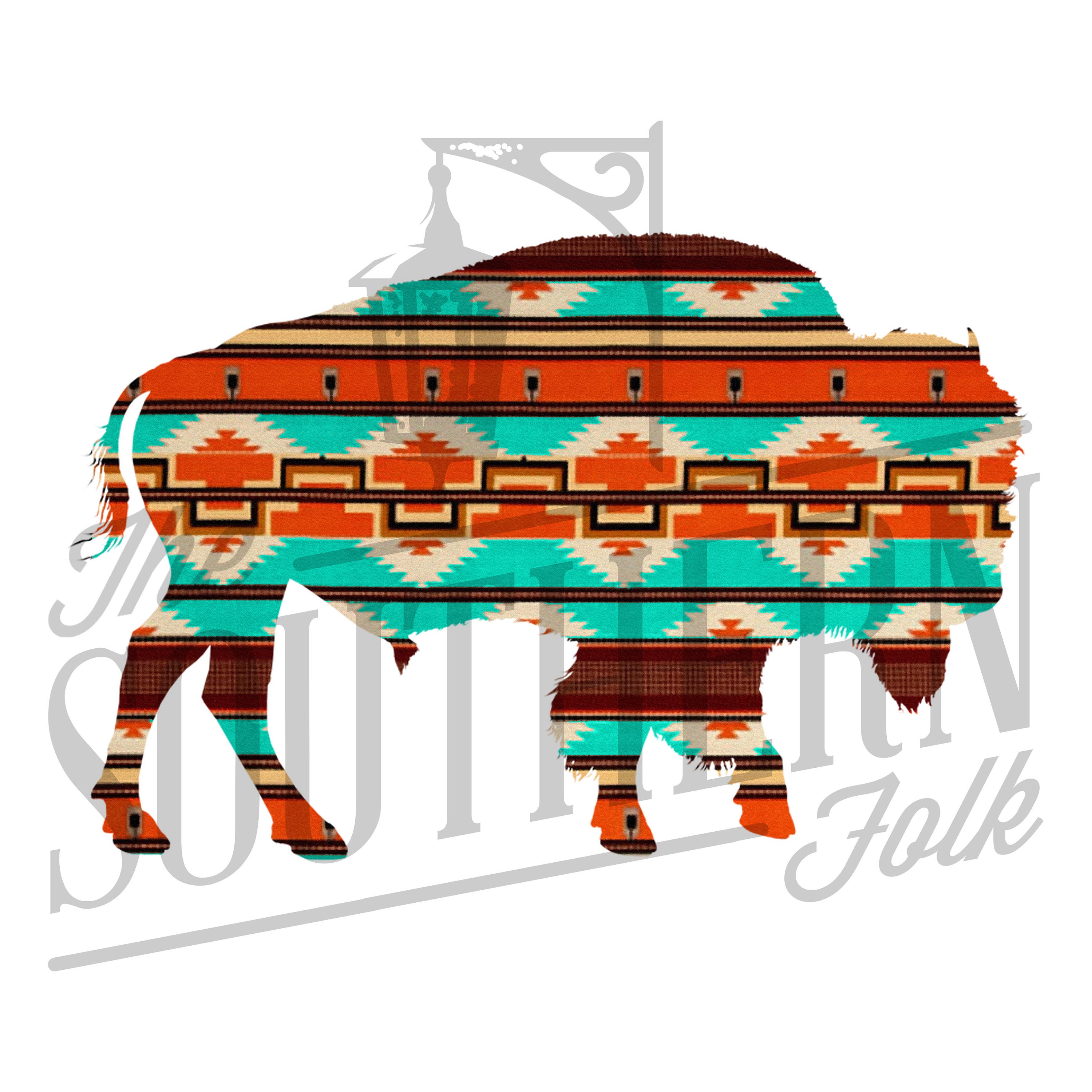 Aztec Buffalo PNG File, Sublimation Design, Digital Download - Etsy