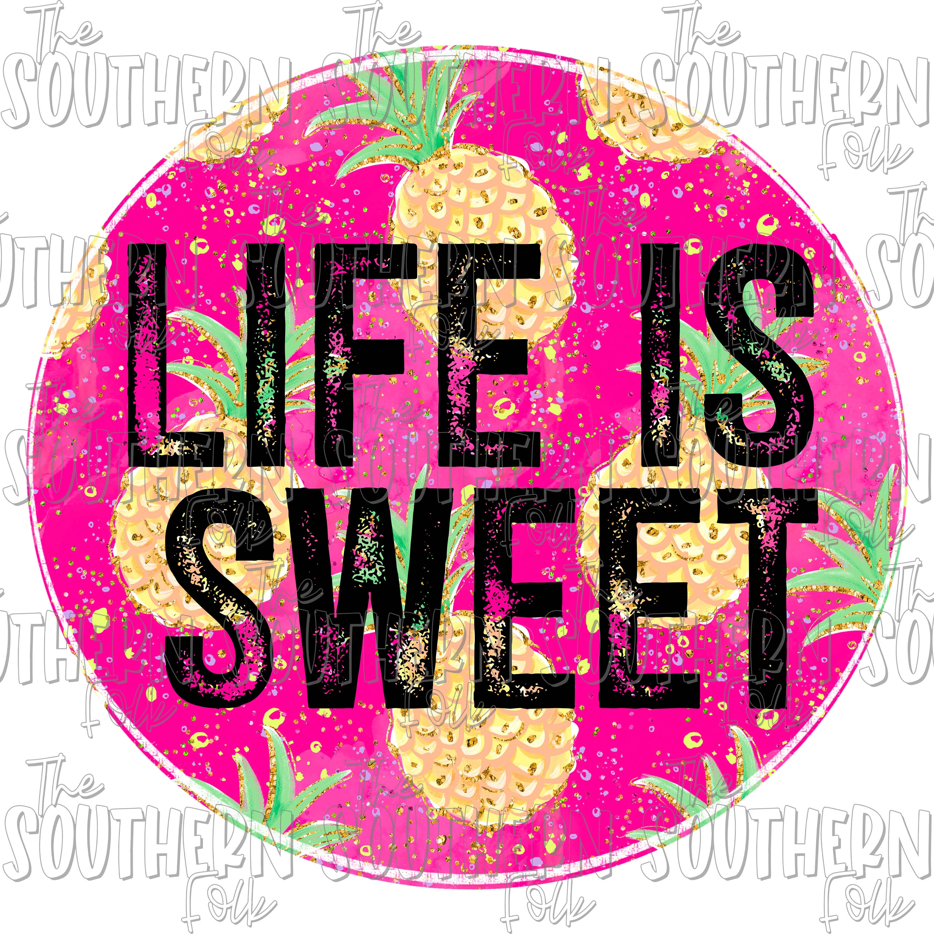 Life is Sweet PNG File, Sublimation Design, Digital Download ...