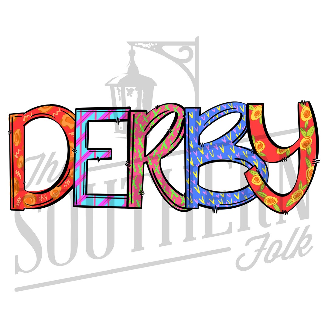 Derby Design PNG File, Sublimation Design, Digital Download, Horse ...