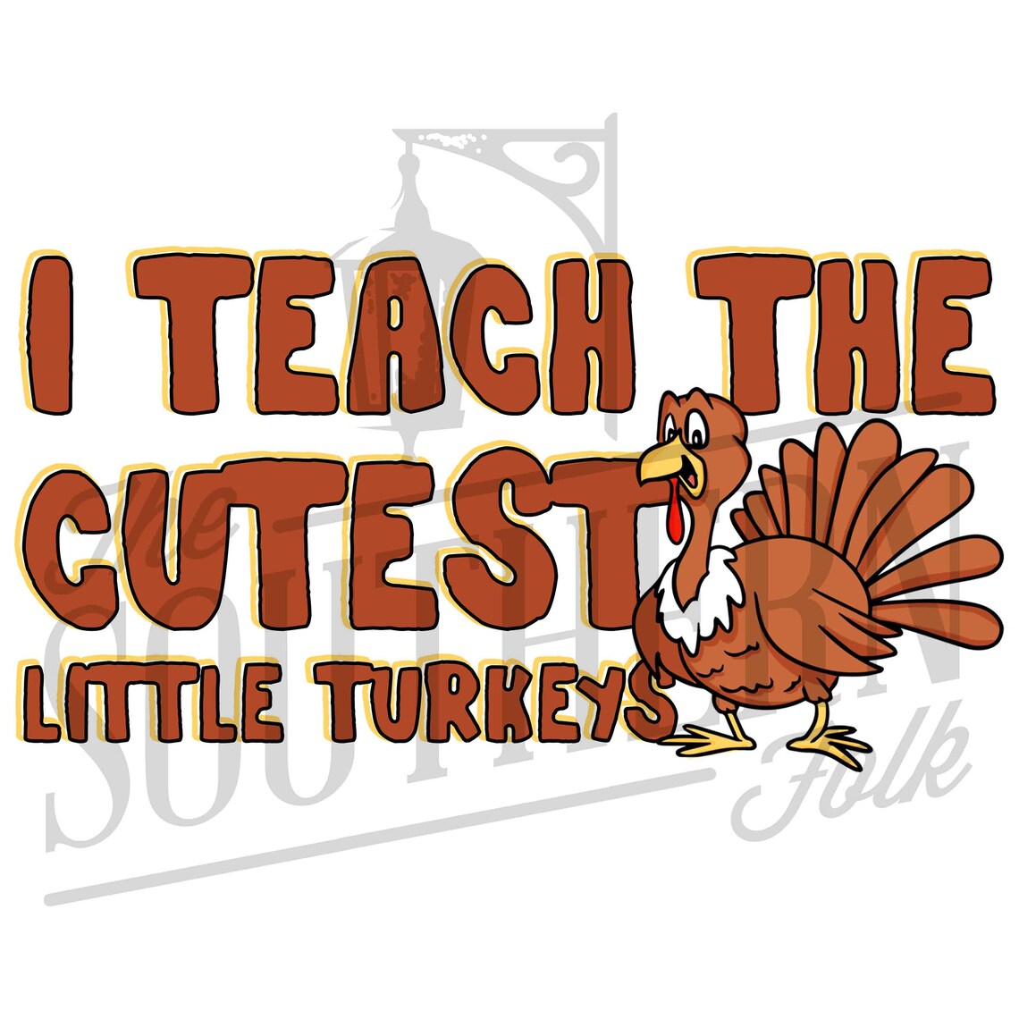 Teaching Turkeys Sublimation Design, PNG File, Digital Download ...