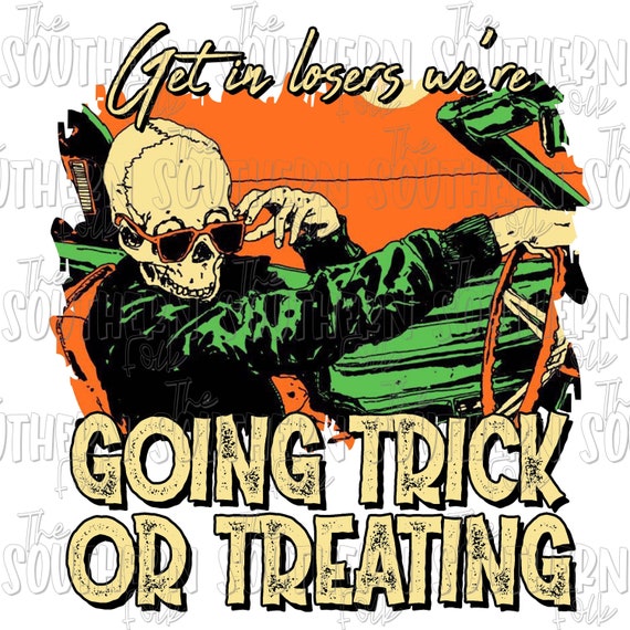 We are going Trick or Treating PNG File Sublimation Design | Etsy