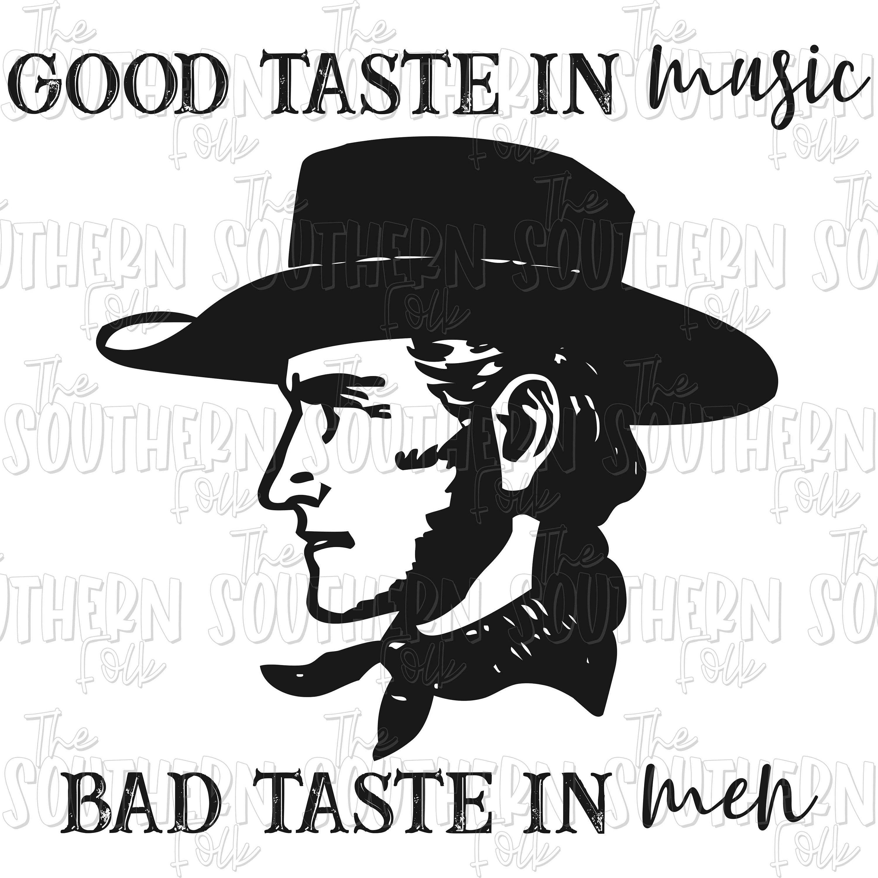 Art & Collectibles Drawing & Illustration Good taste in music bad taste ...