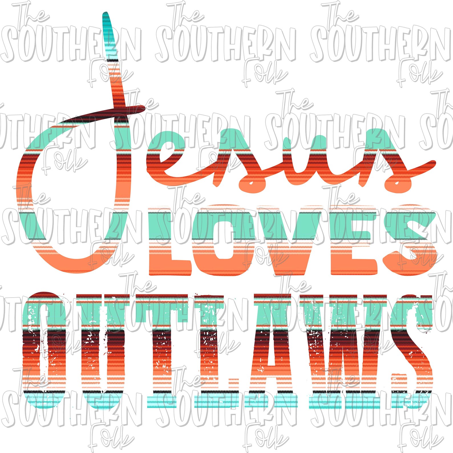 Jesus Loves Outlaws PNG File Sublimation Designs Downloads - Etsy