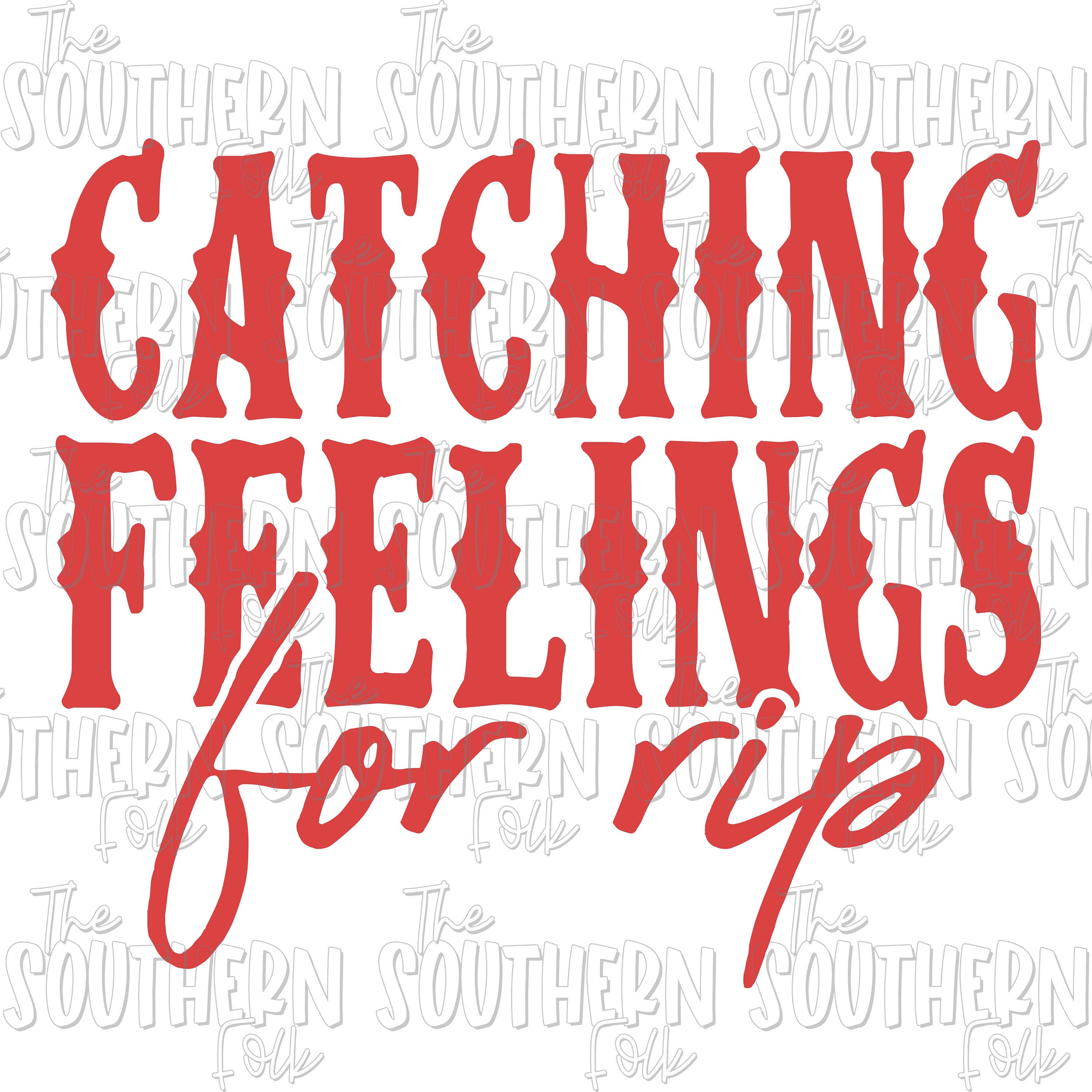 Catching Feelings for RIP PNG File Sublimation Designs | Etsy