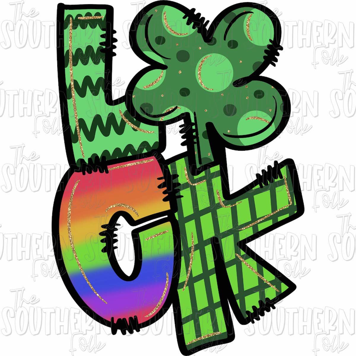 St. Patrick's Day Luck PNG File, Sublimation Design, Digital Download ...