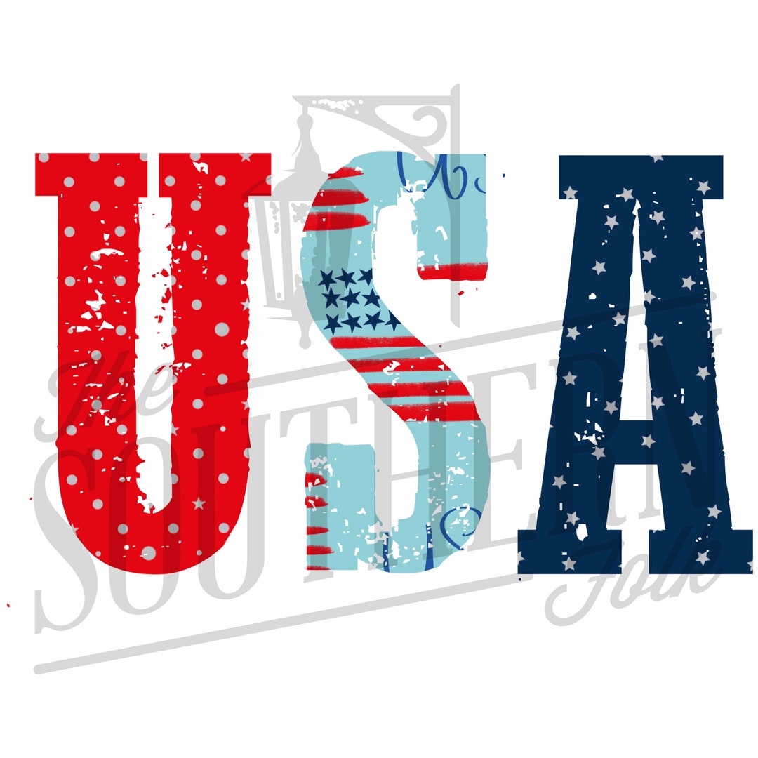 USA PNG File, Sublimation Design, Digital Download - Etsy