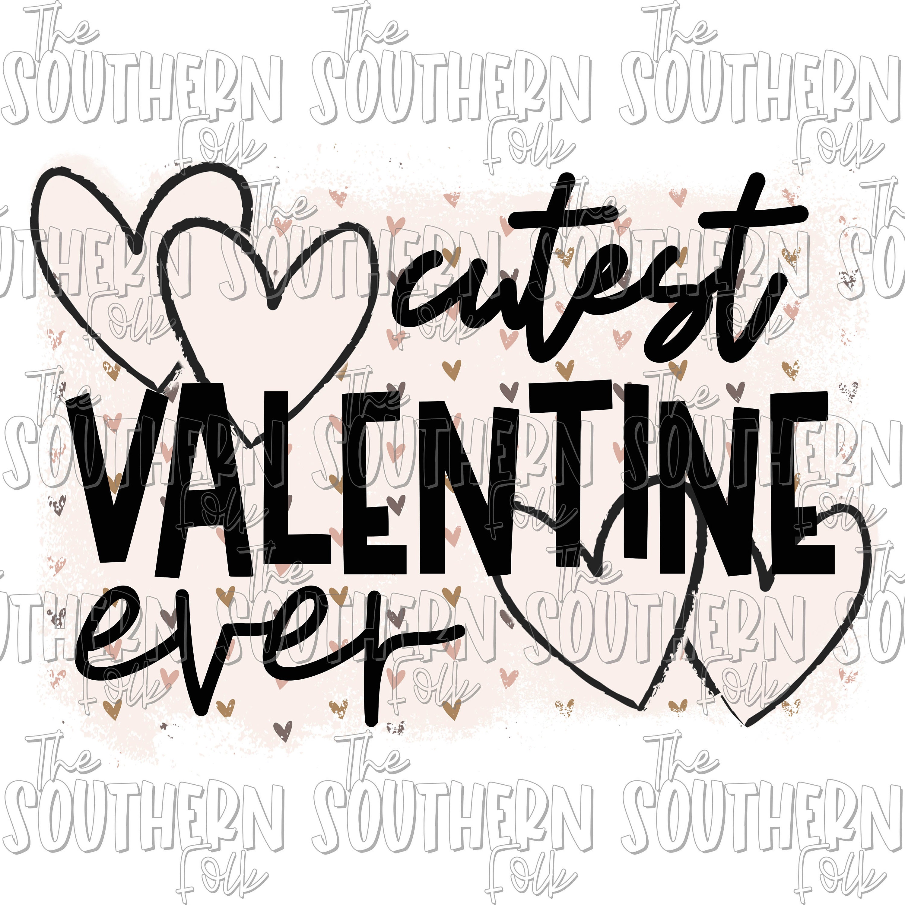 Cutest Valentine Ever PNG File for Sublimation Sublimation | Etsy