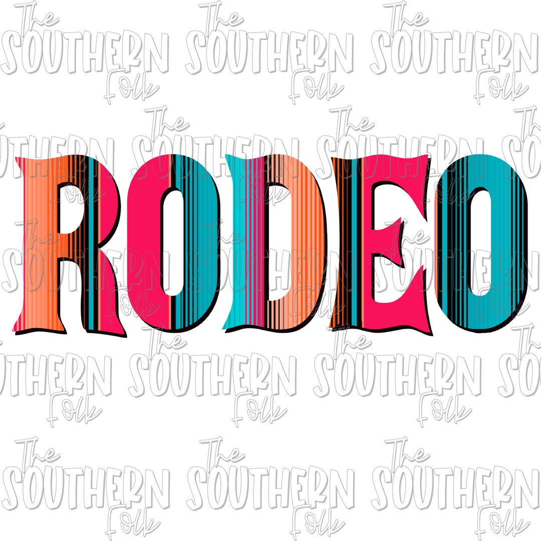 Rodeo PNG File, Sublimation Designs Downloads, Digital Download ...