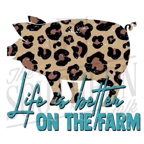 Farm Life Sublimation Download Watercolor Farm Digital PNG - Etsy