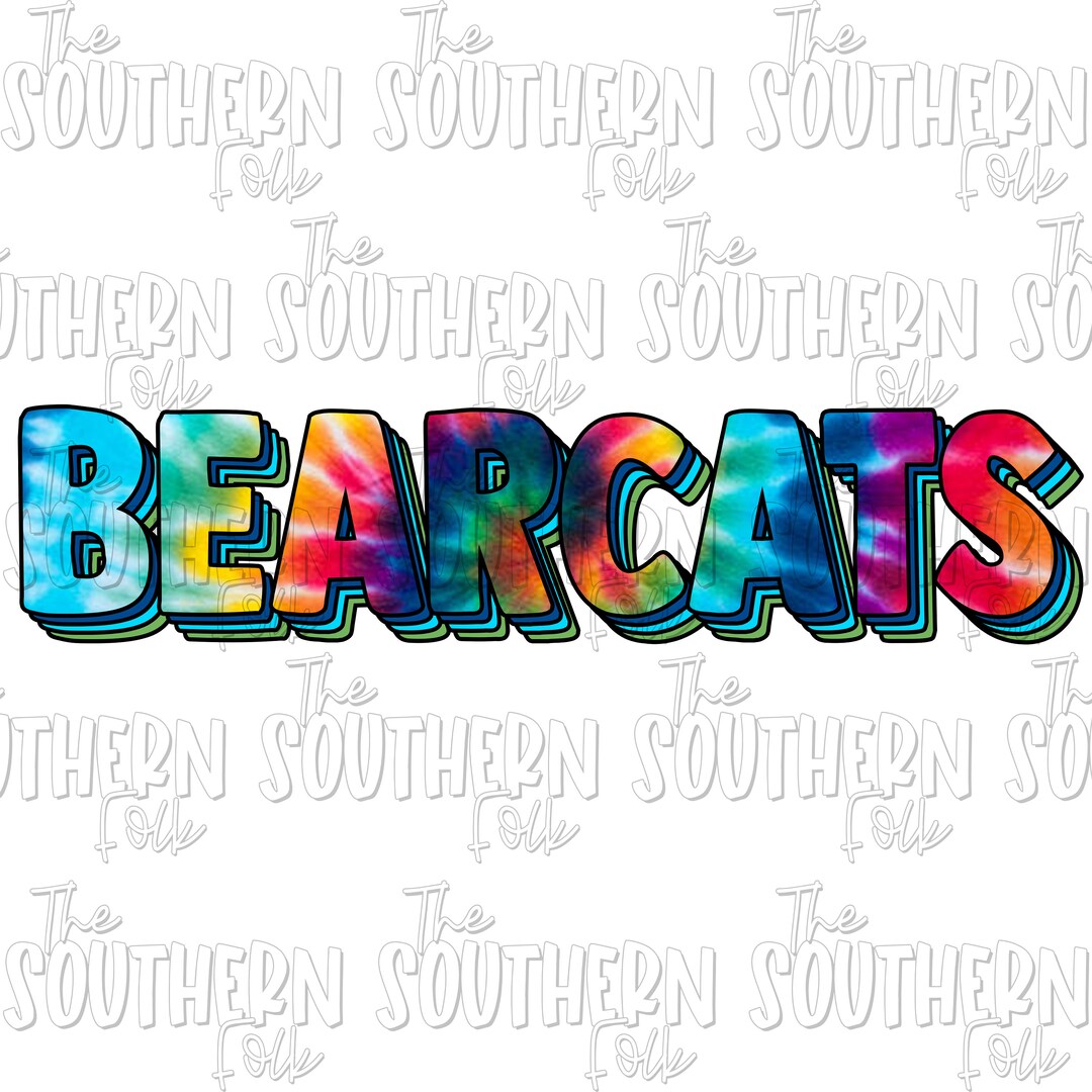 Bearcats PNG File, Sublimation Design, Digital Download, Sublimation ...