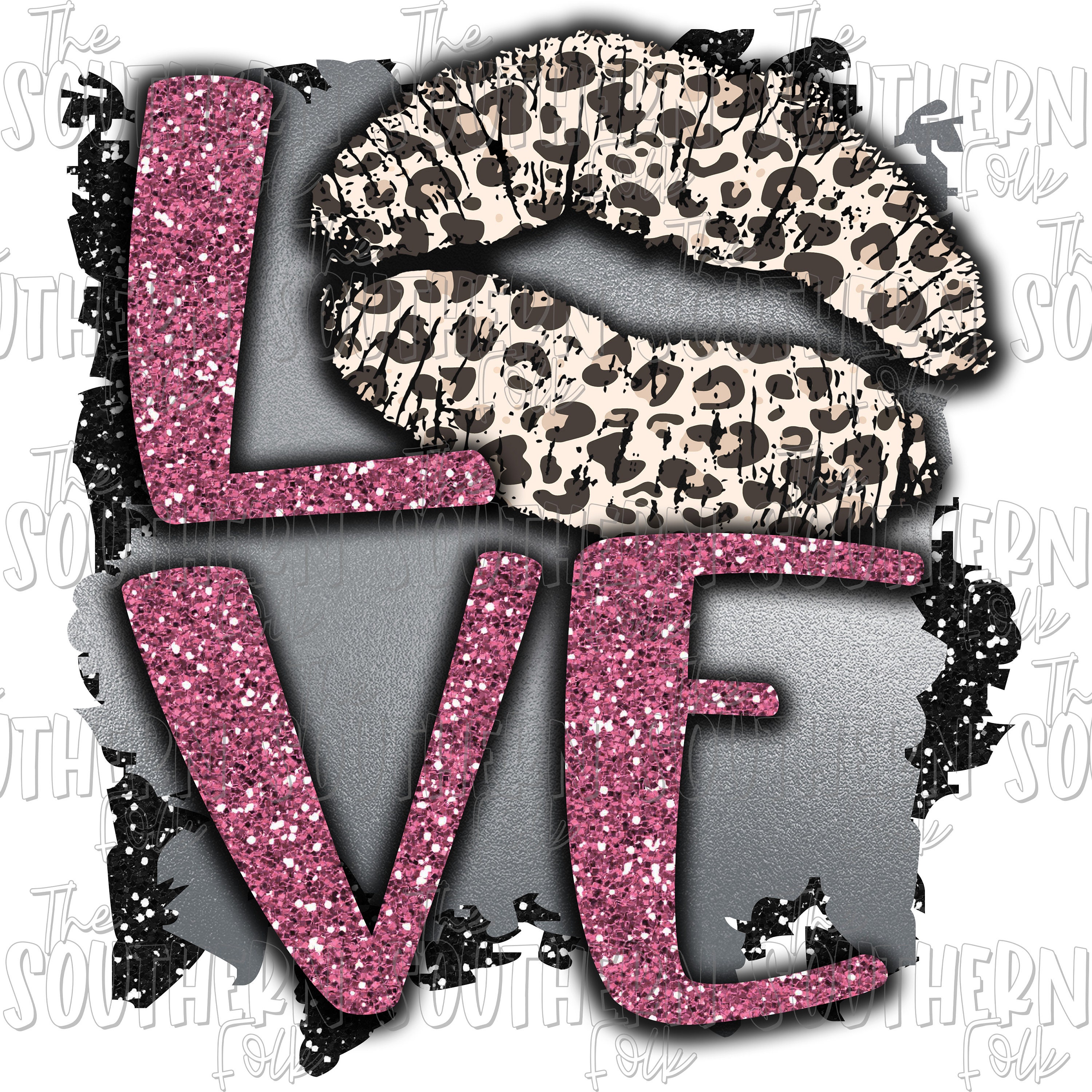 Love Pink PNG File Sublimation Design Digital Download | Etsy