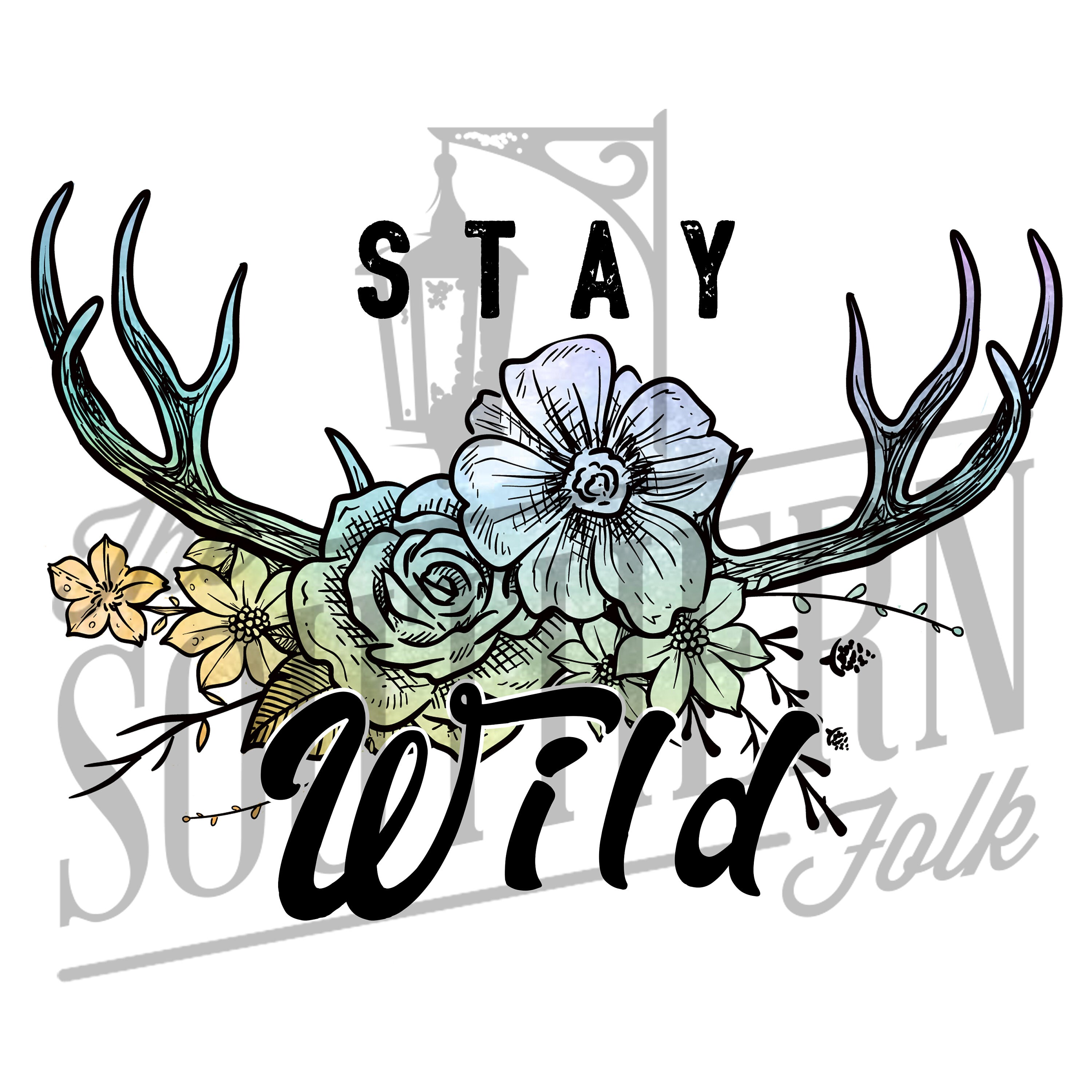 Stay Wild Design PNG File - Etsy