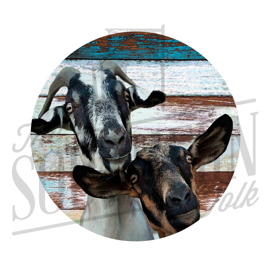 Watercolor Goat PNG File, Sublimation Design Download, Digital Download ...