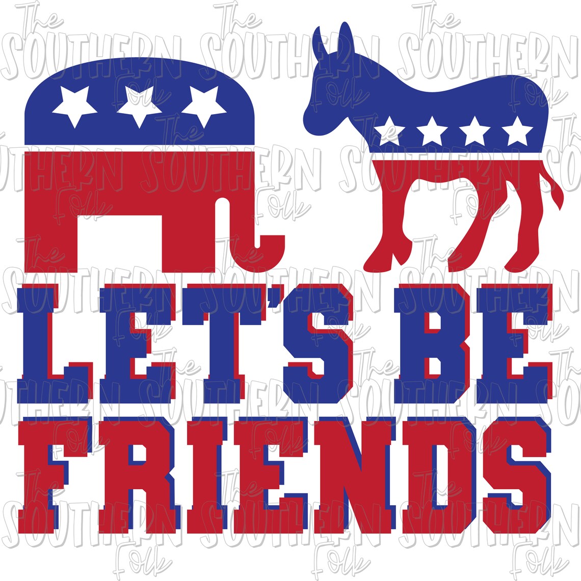 Let's Be Friends PNG File Sublimation Designs Downloads - Etsy