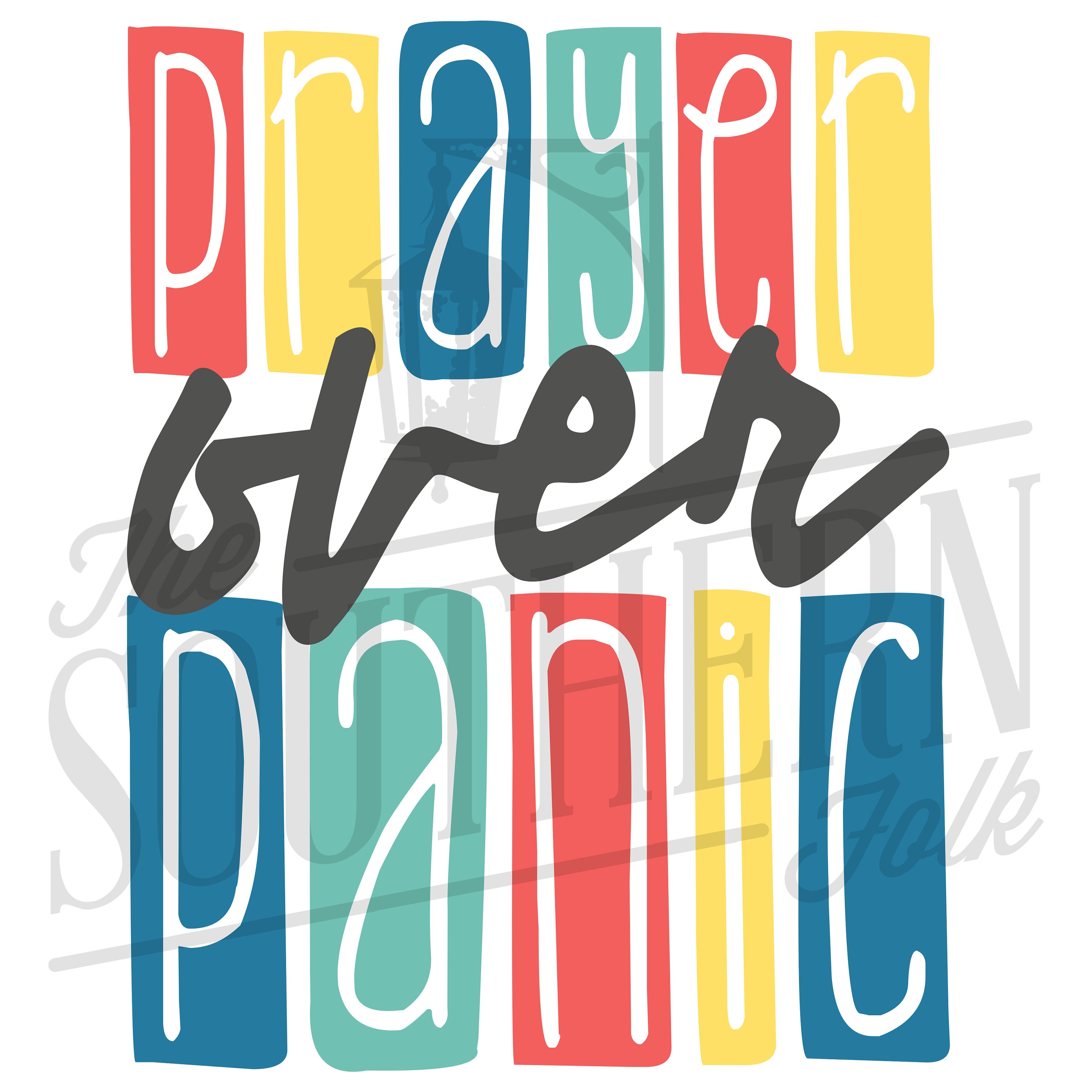 Prayer Over Panic PNG File Sublimation Design Download | Etsy
