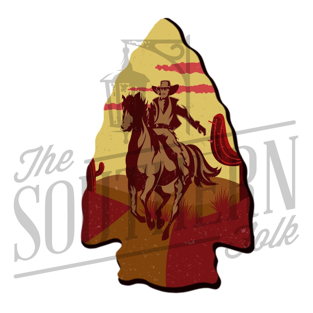 Cowboy Arrow Head PNG File, Sublimation Design, Digital Download - Etsy
