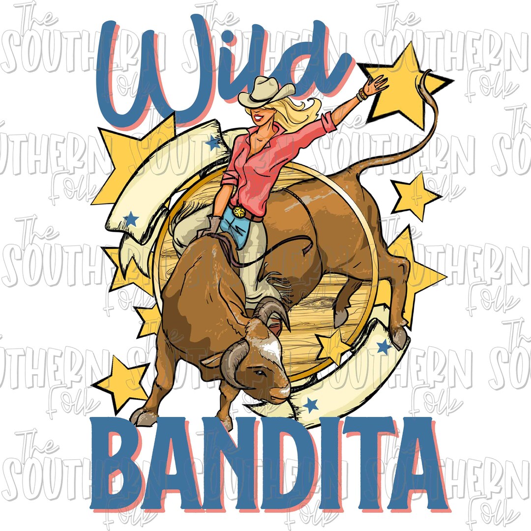 Wild Bandita Sublimation Design, PNG File, Sublimation Designs ...