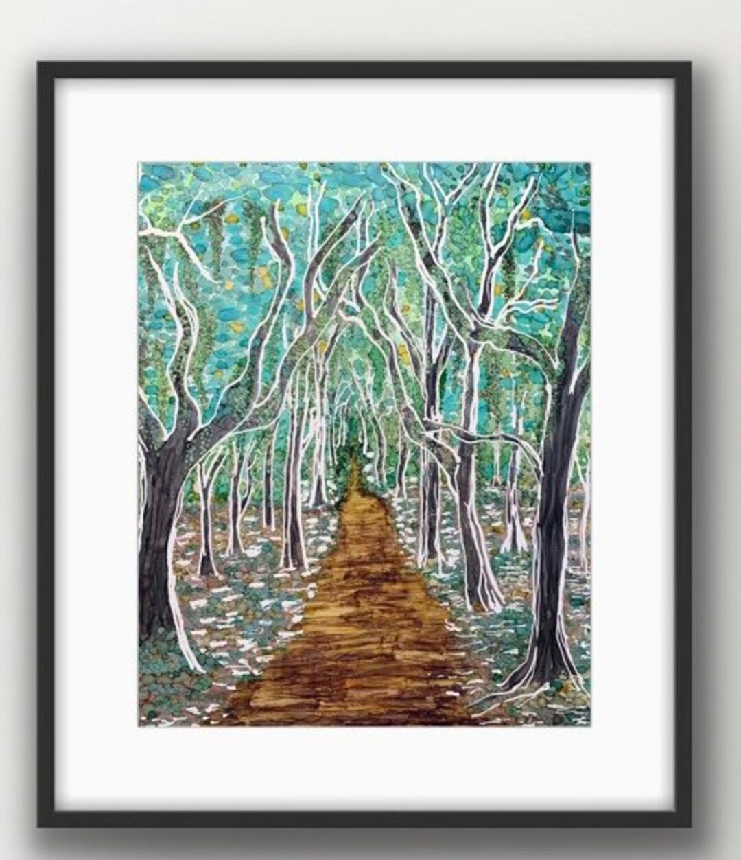 The Journey, Trees Fine Art Print Wall Decor 8X10, 11X14, 16X24, Print ...