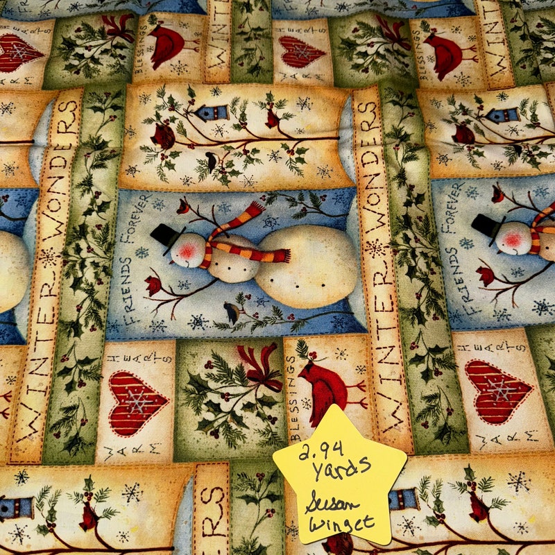 Susan Winget Fabric - Etsy