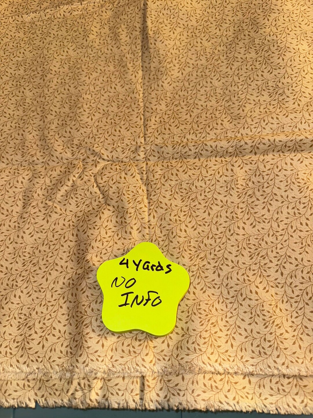 Tan Cotton Fabric - Etsy