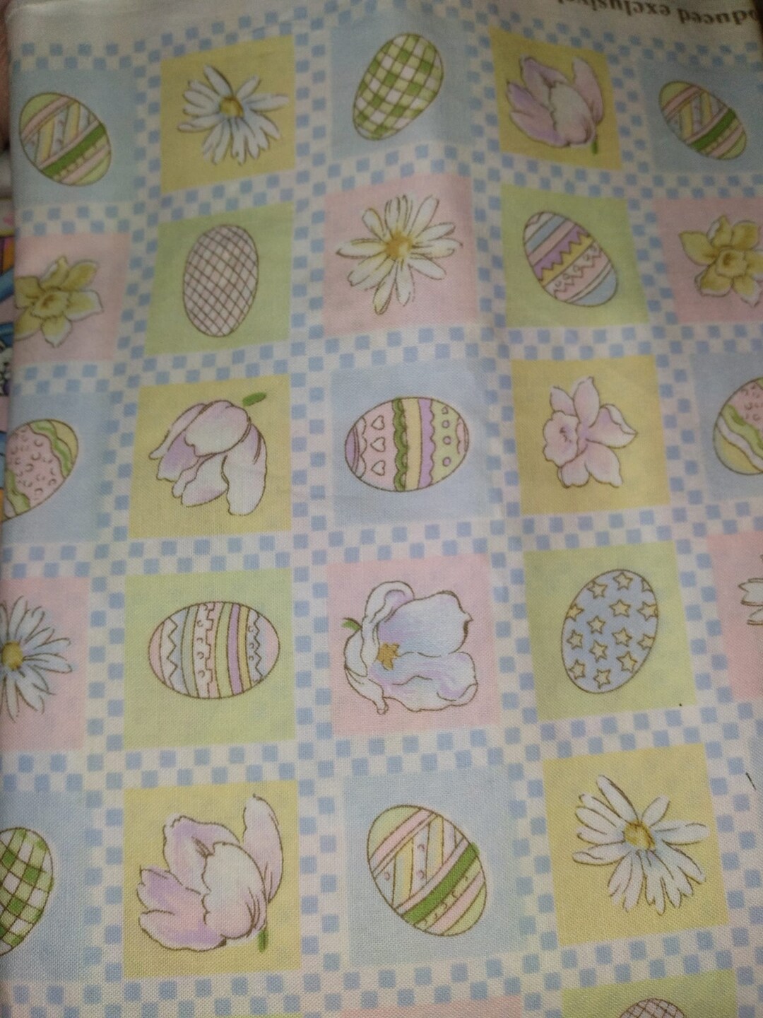 Easter Fabric Pastel Colors From Joann Fabrics - Etsy
