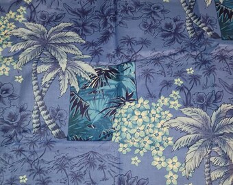 White Palm Tree Fabric - Etsy