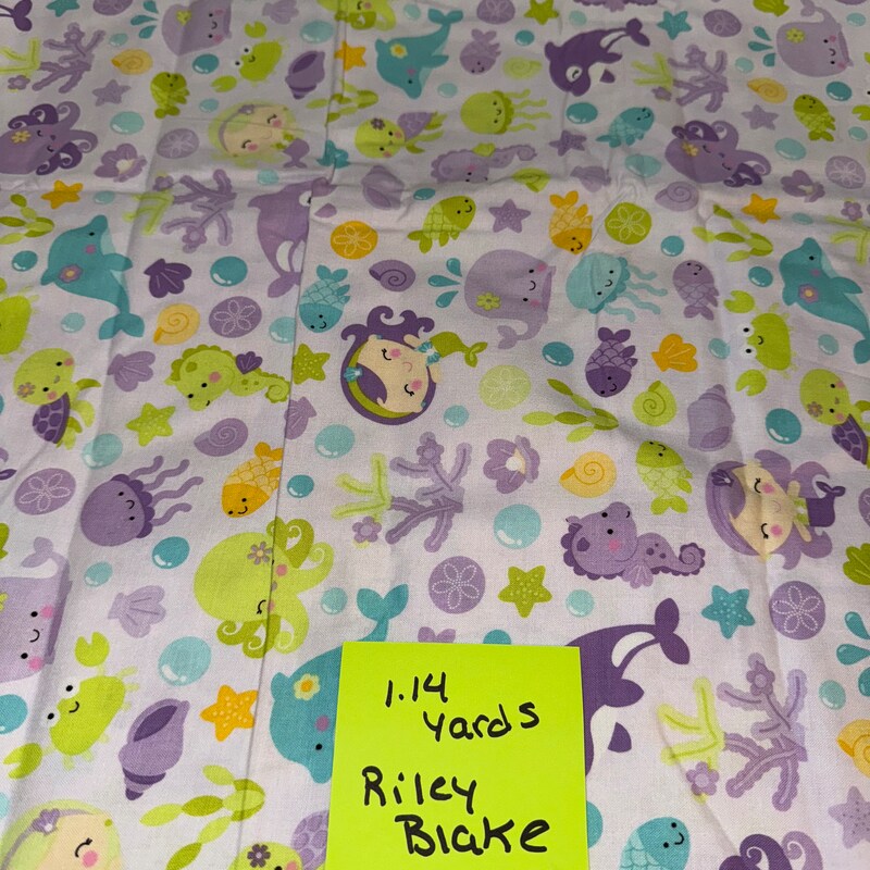 Riley Blake Mermaid - Etsy