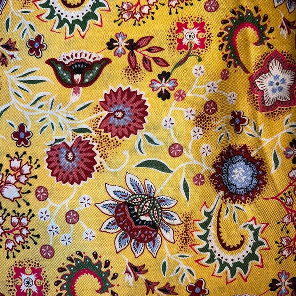 Paisley Fabric - Etsy