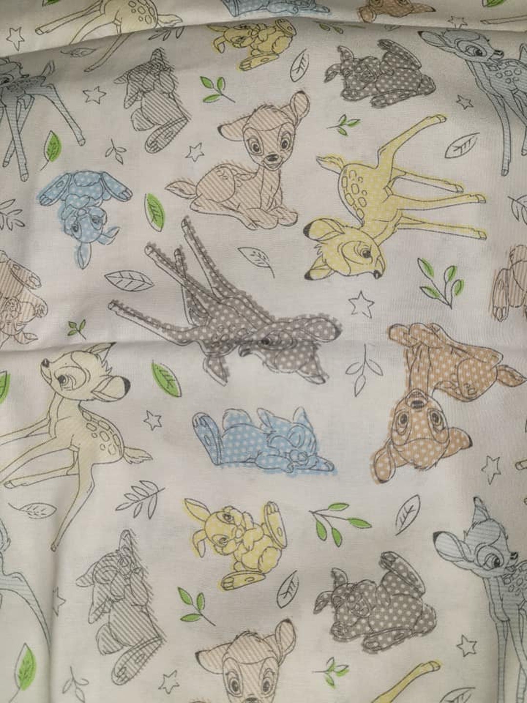 Disney Bambi and Friends 100% Cotton - Etsy