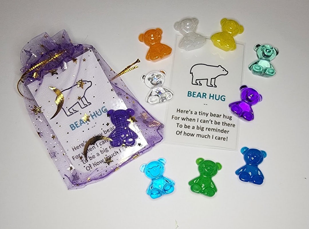 Bear Hug Token Friendship Gift - Etsy