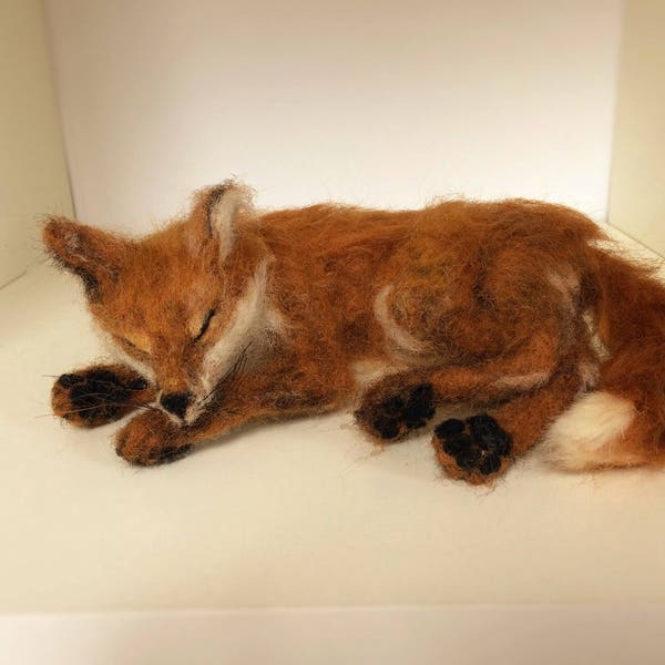 Felt Fox - Etsy