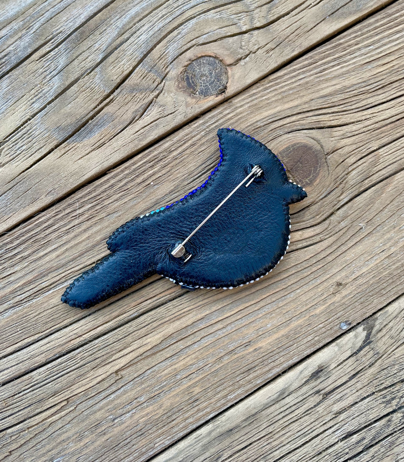 Blue Jay Brooch/pin Bird Brooch Blue Bird Pin Small Gift - Etsy