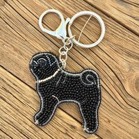 I Love My Dog Keychain - Etsy